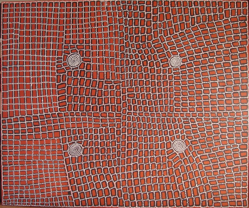 Tingari Cycle | 183cm x 153cm| TWT 1509-7– Tingari Arts